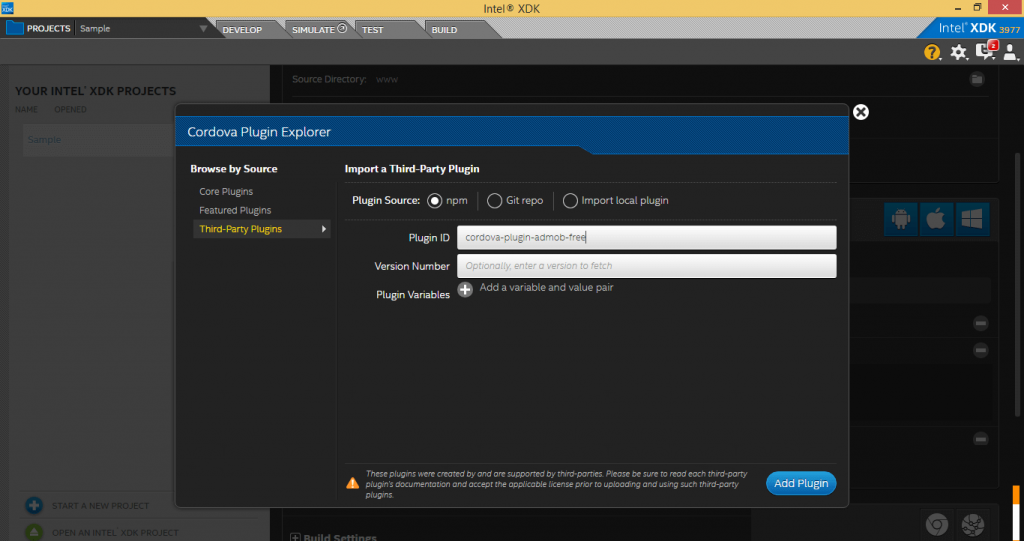 Add AdMob Ads to HTML5 Game using Intel XDK | Tech Diary