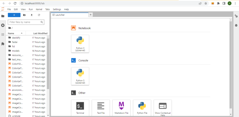 Install DeOldify on Windows | Tech Diary