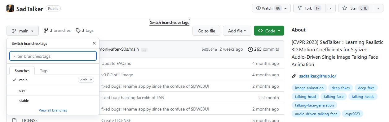 Install SadTalker on Windows | Tech Diary